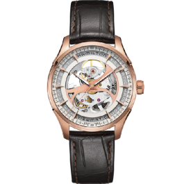 Мъжки часовник Hamilton Jazzmaster Viewmatic Skeleton H42545551 ...